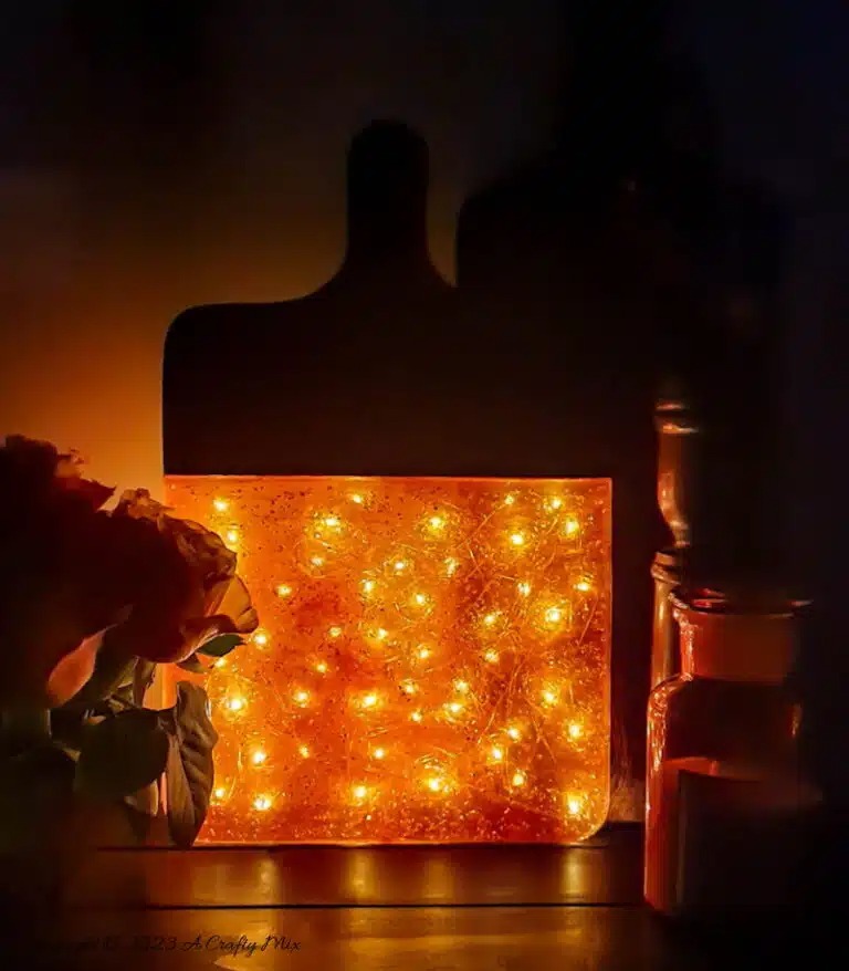 DIY resin illuminated platter.jpg - Funky Junk InteriorsFunky Junk ...