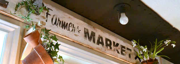 How to make old signs... now easy with sign stencils!Funky Junk Interiors