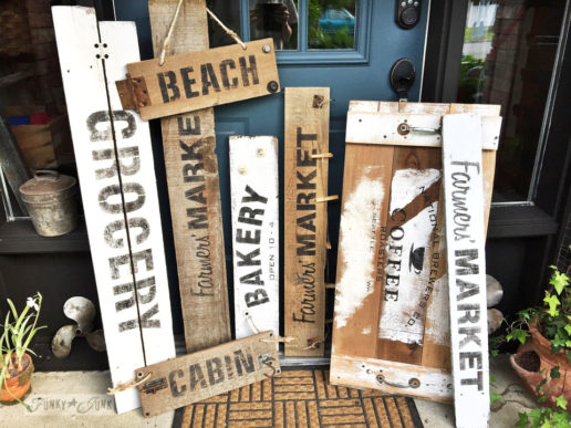 How I set up an old signs market! (includes signs and setup ideas ...