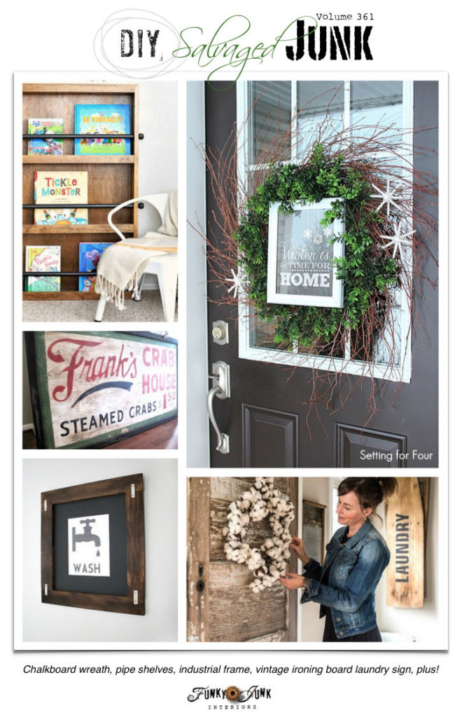 DIY Salvaged Junk Projects 361 with tipsFunky Junk Interiors