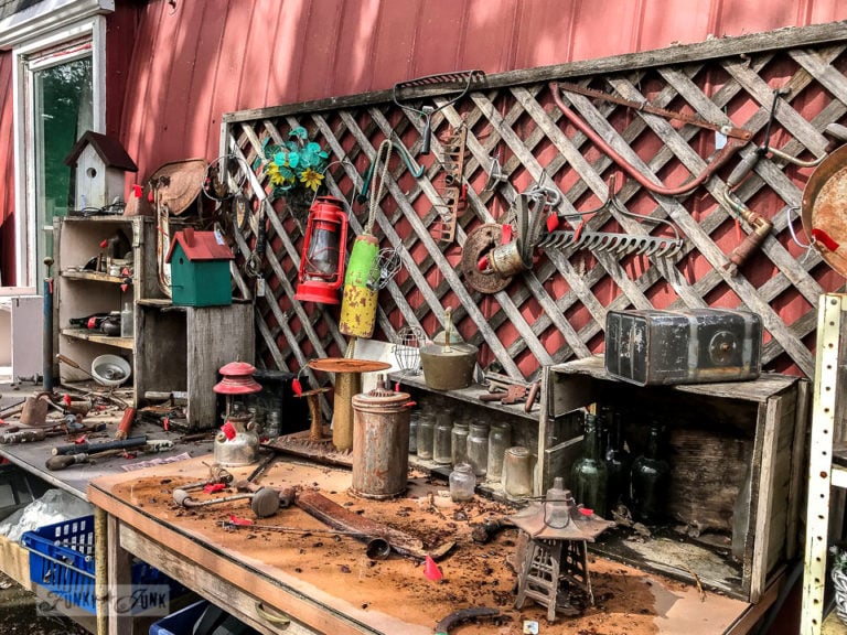 A junk shopping day with birthday girl musings - with videoFunky Junk ...