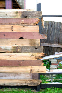 How I built a rustic reclaimed wood garden fenceFunky Junk Interiors