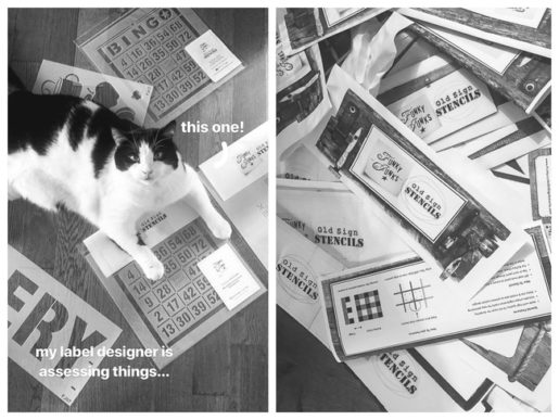 How I 'built' some junk-styled labelsFunky Junk Interiors