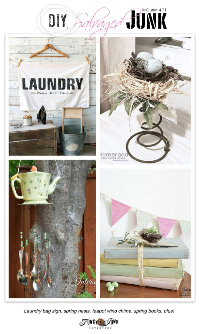 DIY Salvaged Junk Projects 471 - Funky Junk InteriorsFunky Junk Interiors
