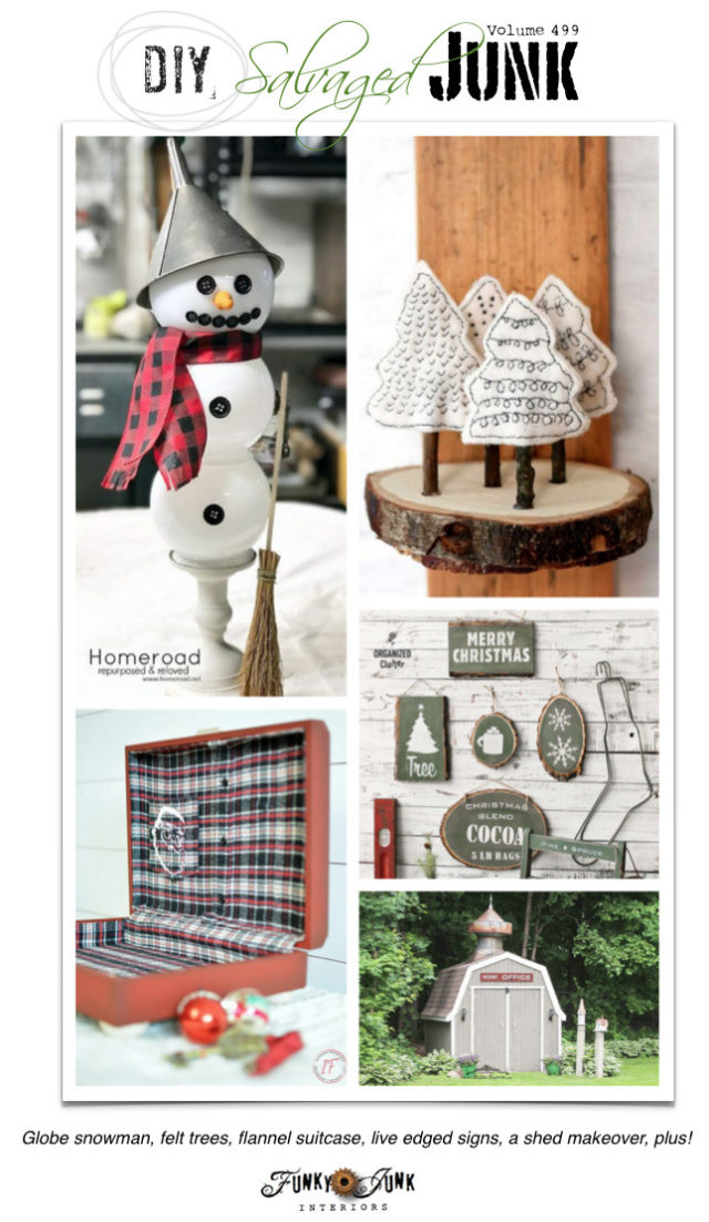 DIY Salvaged Junk Projects 499 - Funky Junk InteriorsFunky Junk Interiors