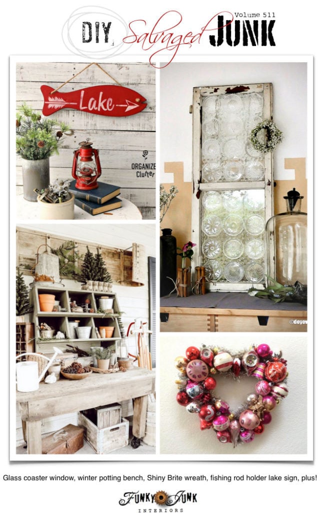 DIY Salvaged Junk Projects 511 - Funky Junk InteriorsFunky Junk Interiors
