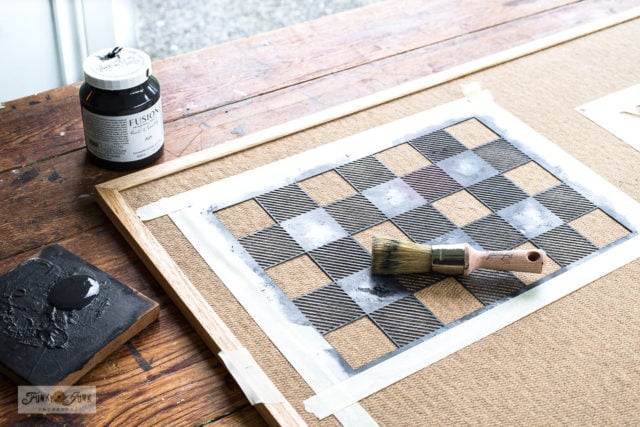 Easy DIY puzzle board with a game board on the back! - Funky Junk ...