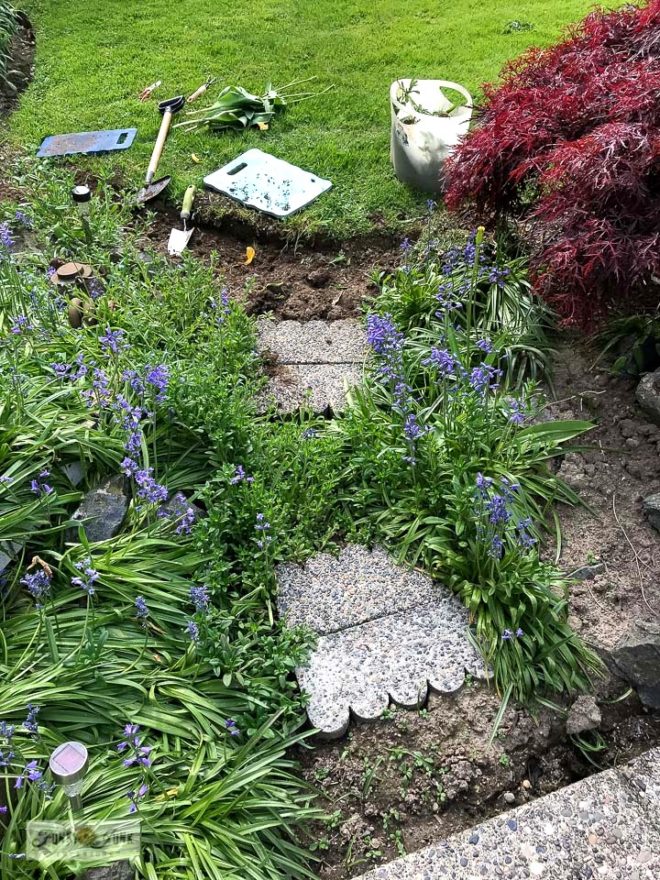 Garden walkway ideas using reclaimed wood that won't easily rot ...