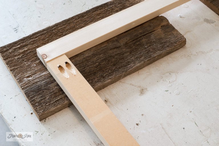 Built this easy DIY window screen with wood for tricky windows!Funky ...