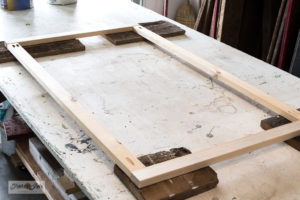 Built this easy DIY window screen with wood for tricky windows!Funky ...