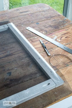 Built this easy DIY window screen with wood for tricky windows!Funky ...