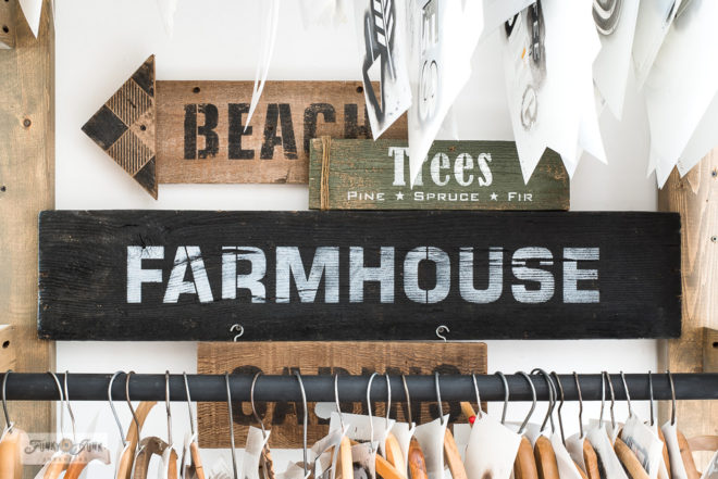 Easy-build 2x4 wood stencil storage rack - Funky Junk InteriorsFunky ...