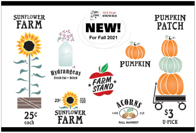 12+ Fall signs to make with wood and stencils! (with pictures)Funky ...