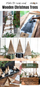 17+ DIY Wood Christmas trees to make from scrap wood! - Funky Junk ...