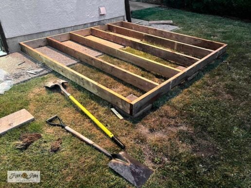 Building a deck as a hot tub platform without cutting any boards ...