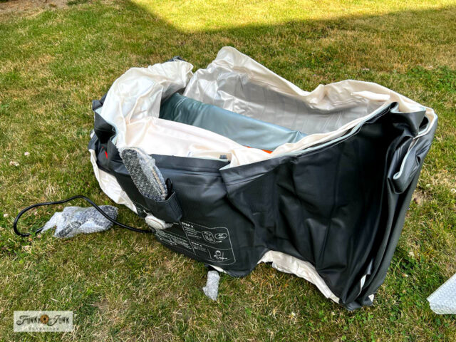 Building a deck as a hot tub platform without cutting any boards ...