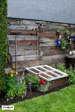 Easy DIY cold frame using an old window! Includes detailed guide ...