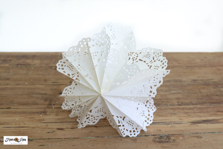 Make Paper Snowflakes With Doilies: Easy, Affordable, And Visually ...